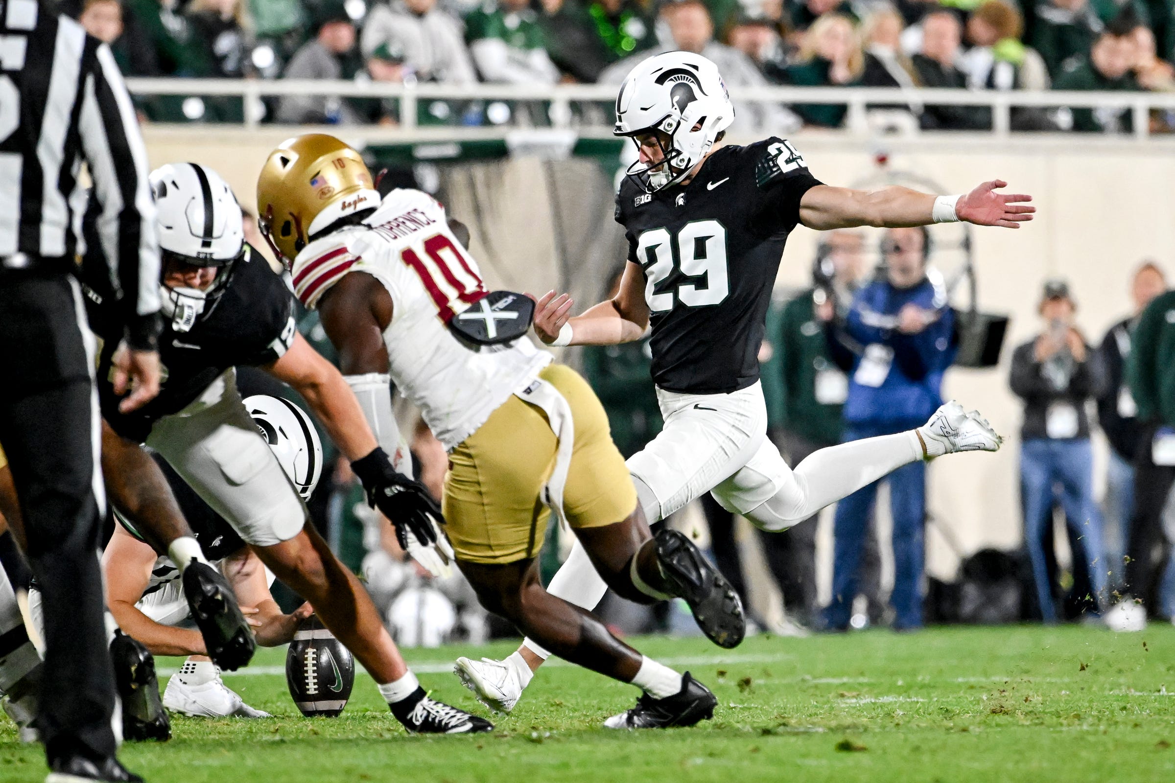 Grading Michigan State football's performance in win over Boston College