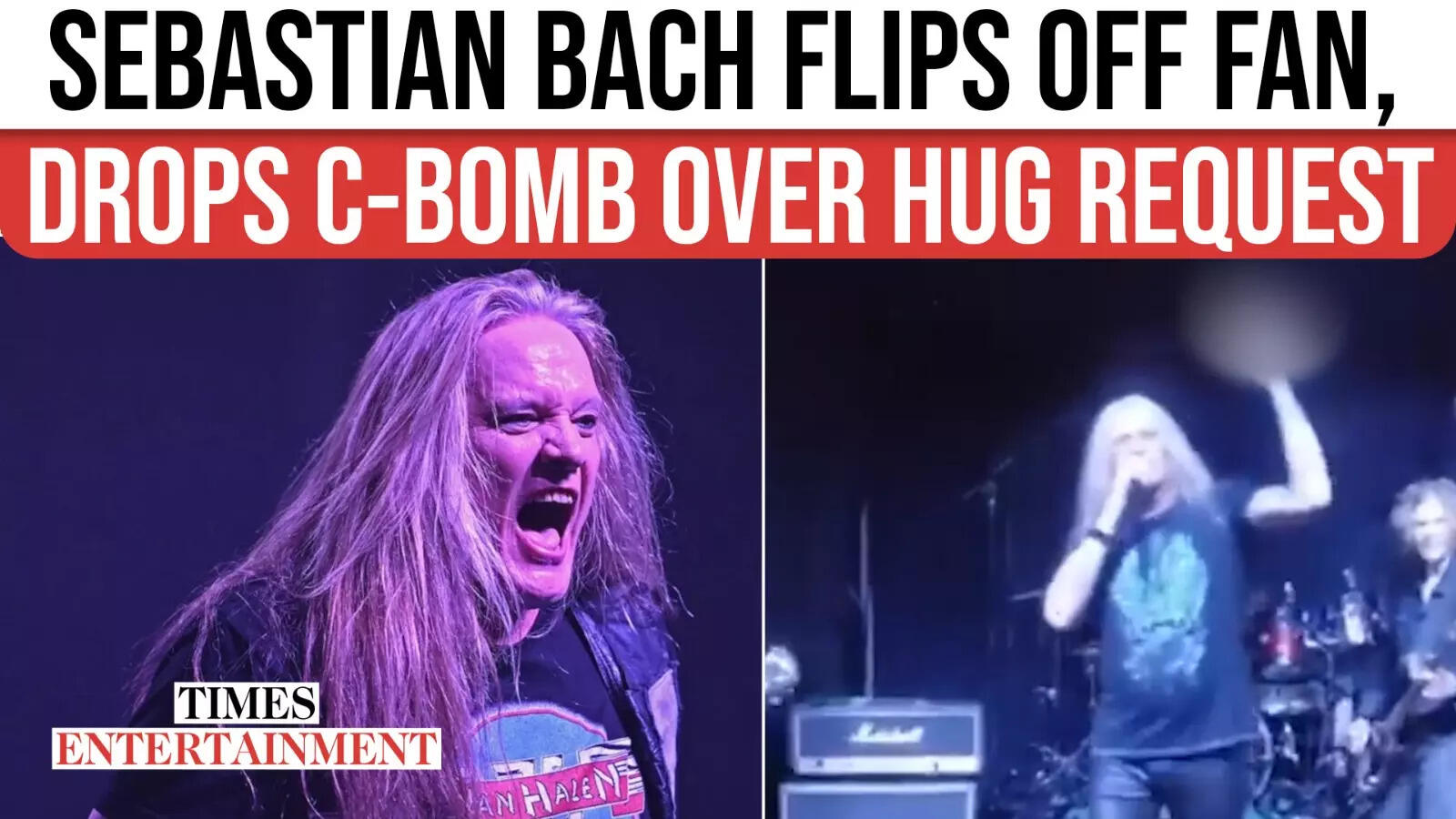 Sebastian Bach’s Viral Meltdown: Profanity-Laced Tirade Against Hug ...