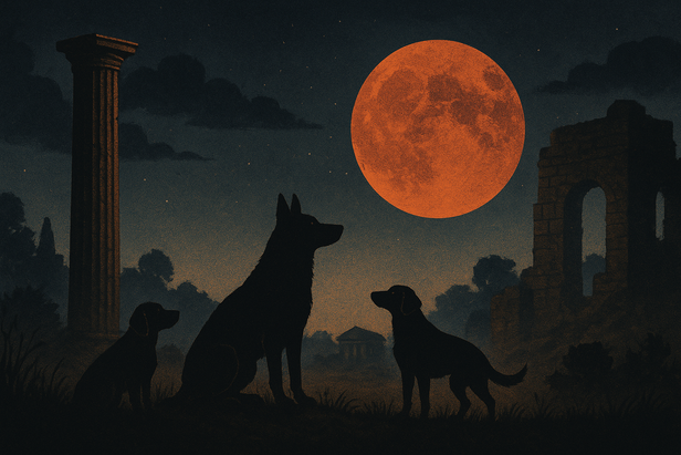 When the Moon Hides, Dogs Start Talking