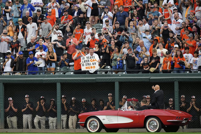 Orioles and Cal Ripken Jr. celebrate the 30th anniversary of when he ...