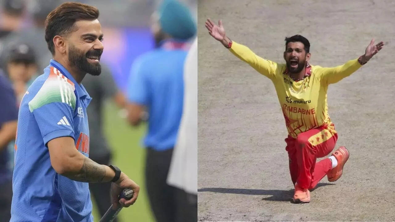 Record! Zimbabwe cricketer Sikandar Raza surpasses Virat Kohli to become...