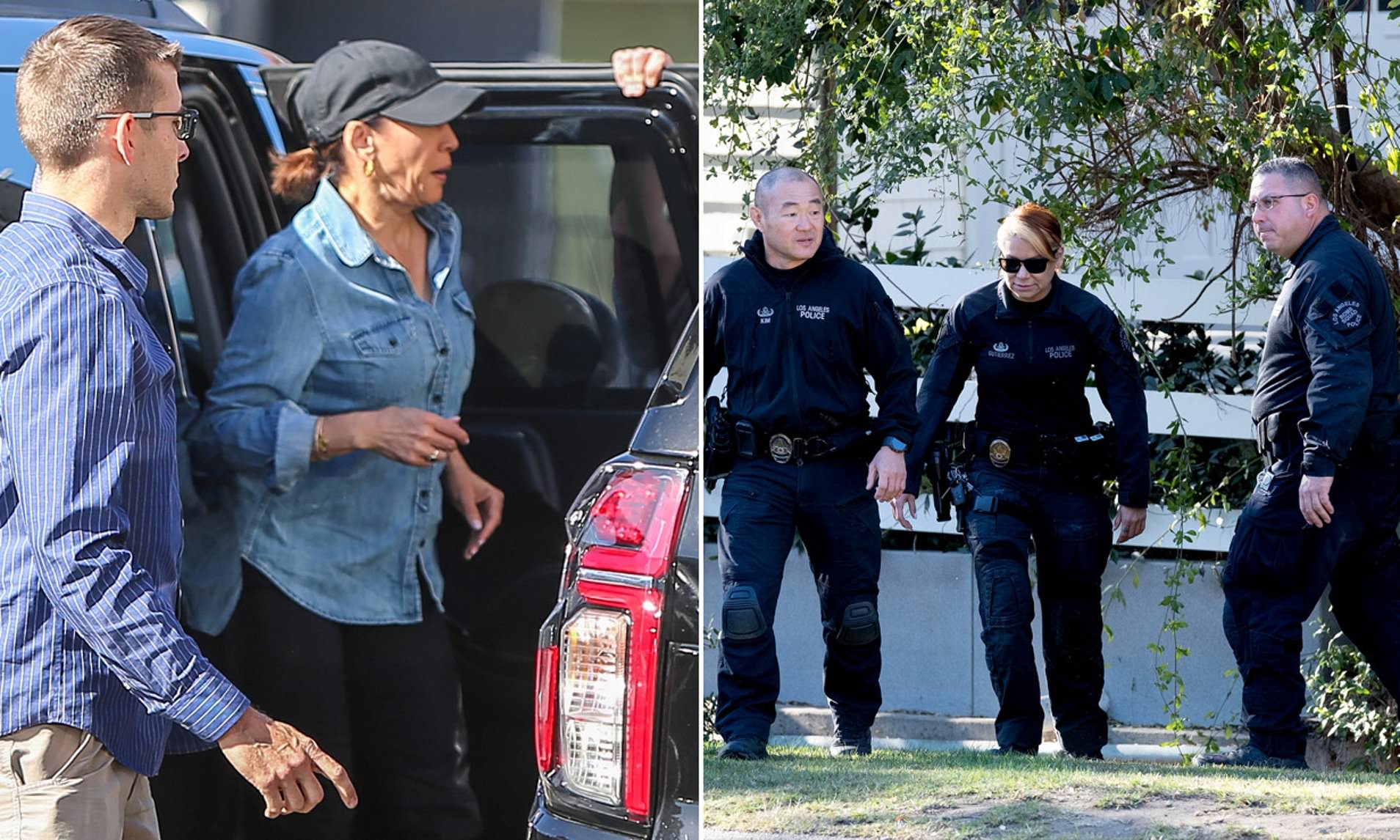 Los Angeles police pulls Kamala Harris' elite 24/7 protection after ...