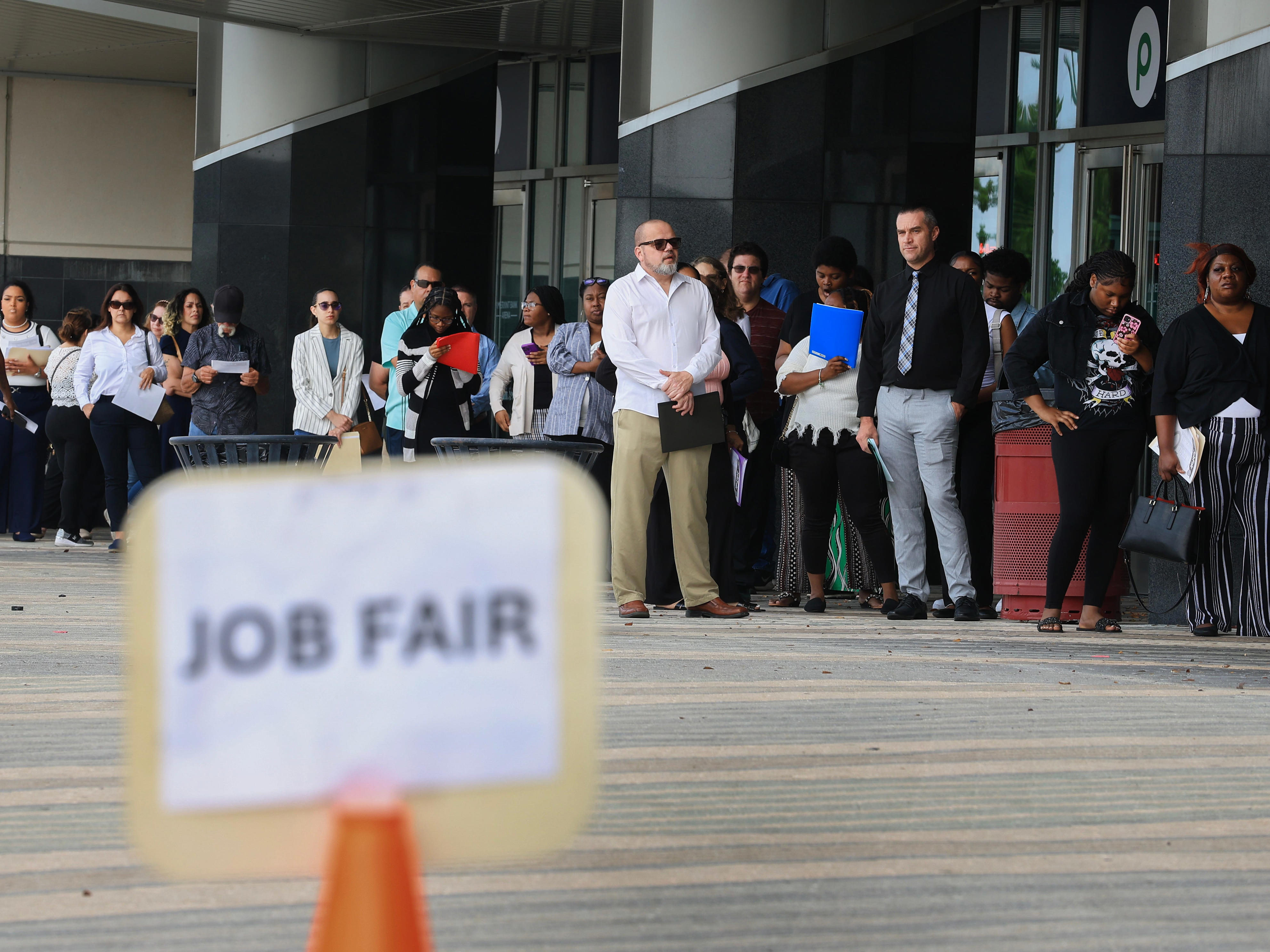 Job seekers at their wits' end are finding a few silver linings