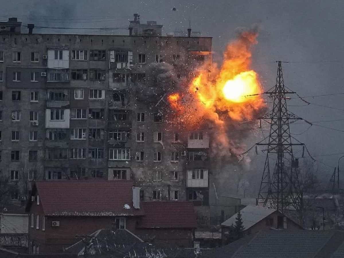 Russia hits Kyiv with drones, missiles, killing at least 2