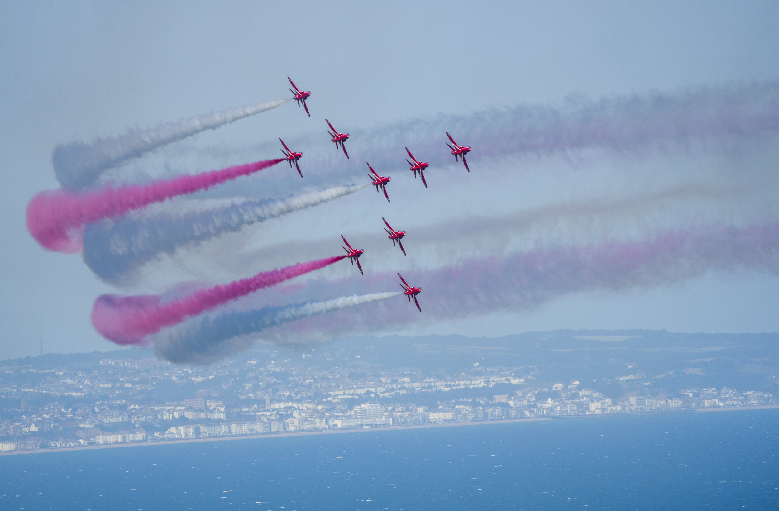 Red Arrows fly past: Where and when to see the display