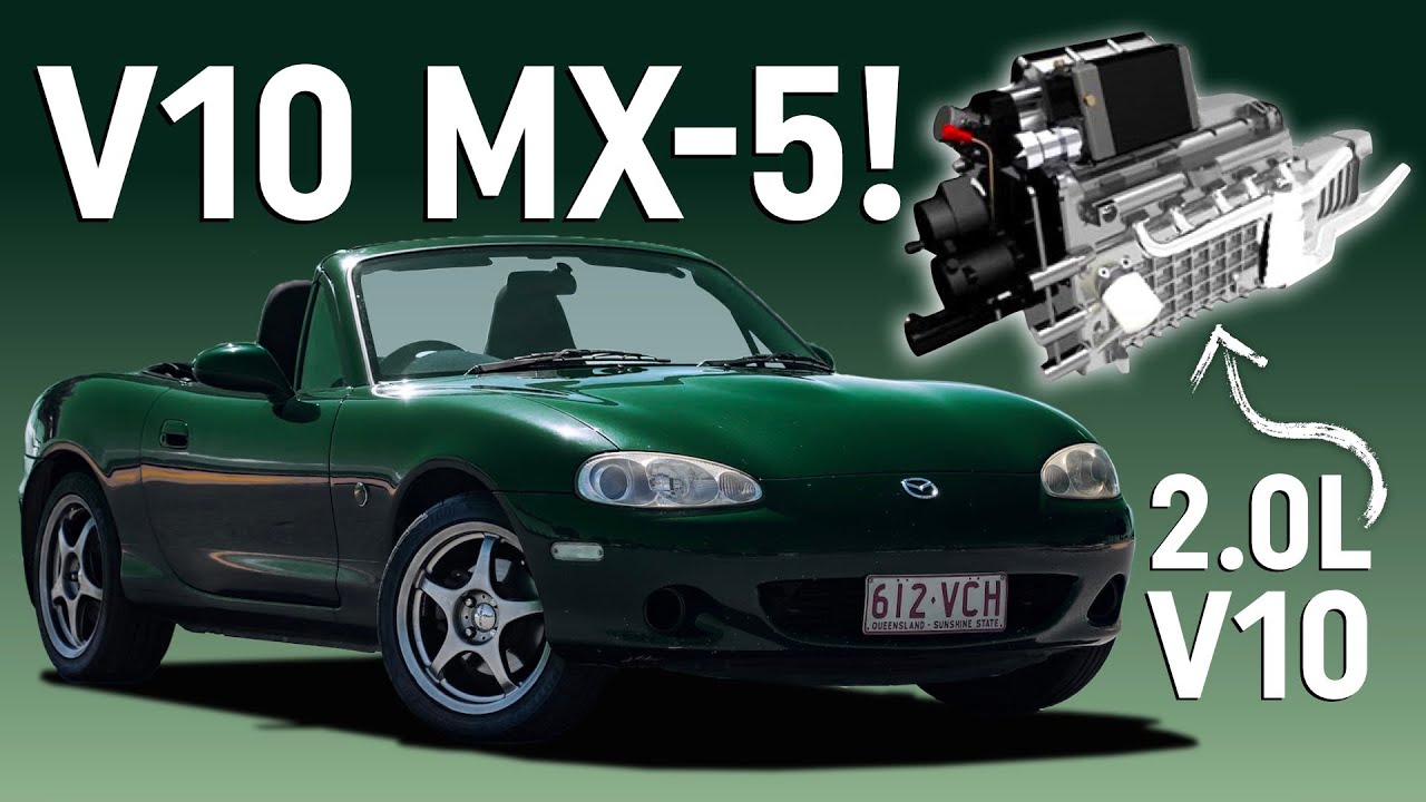 Fitting a V10 Engine into a Mazda MX-5
