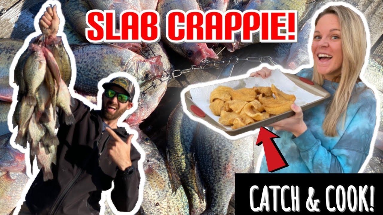 Catching Slab Crappie Every Cast and Cooking Them Fresh