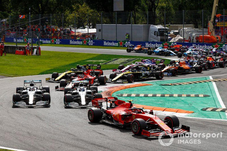 Why are so few F1 Italian GP wins secured from pole?