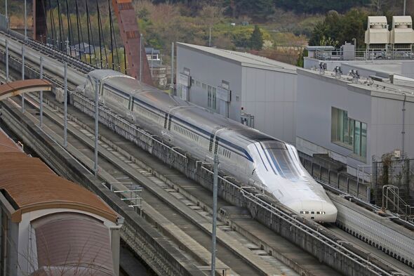 The world's fastest train that reaches an incredible 375mph