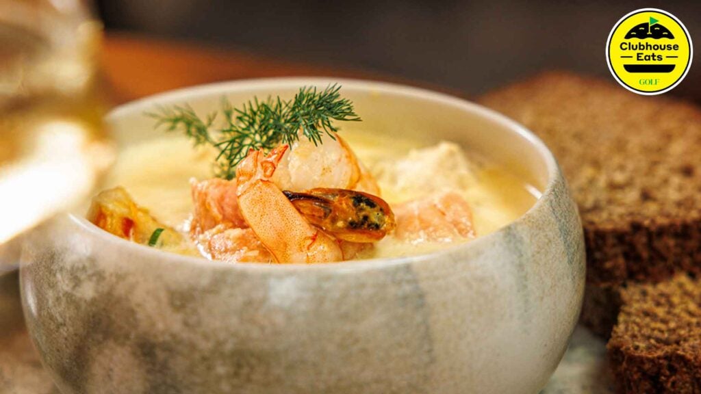 Dromoland Castle's seafood chowder has been a menu staple for decades