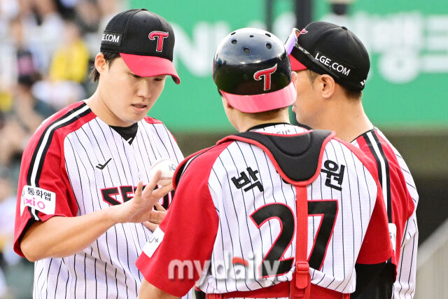 '이럴 수가' ERA 0.75 SSG 킬러 아니었나, 임찬규 5실점 무너졌다…SSG전 승승승승승 실패하다