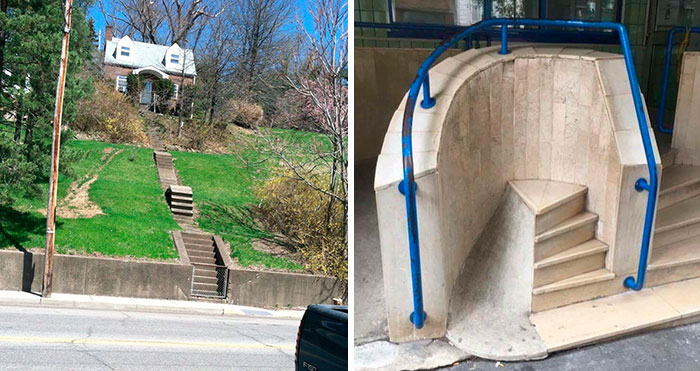 45 Epic Stair Design Fails That May Result In Some Serious Injuries ...