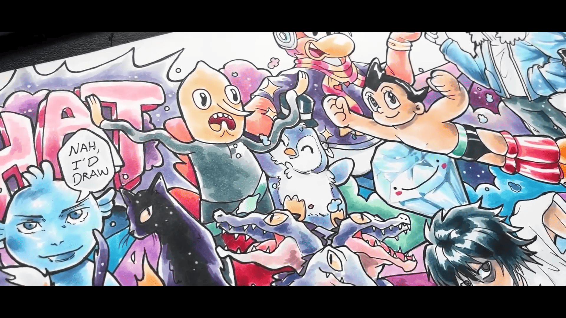 Turning Fan Comments into One Epic Drawing