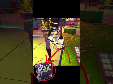 TIKTOK RIZZ PARTY #fortnite #shorts