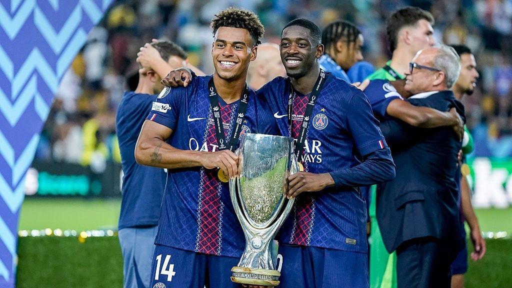 PSG's Dembele and Doue out injured for rest of month