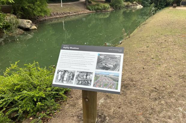 New boards tell history of the deadliest war-time attack on Warrington
