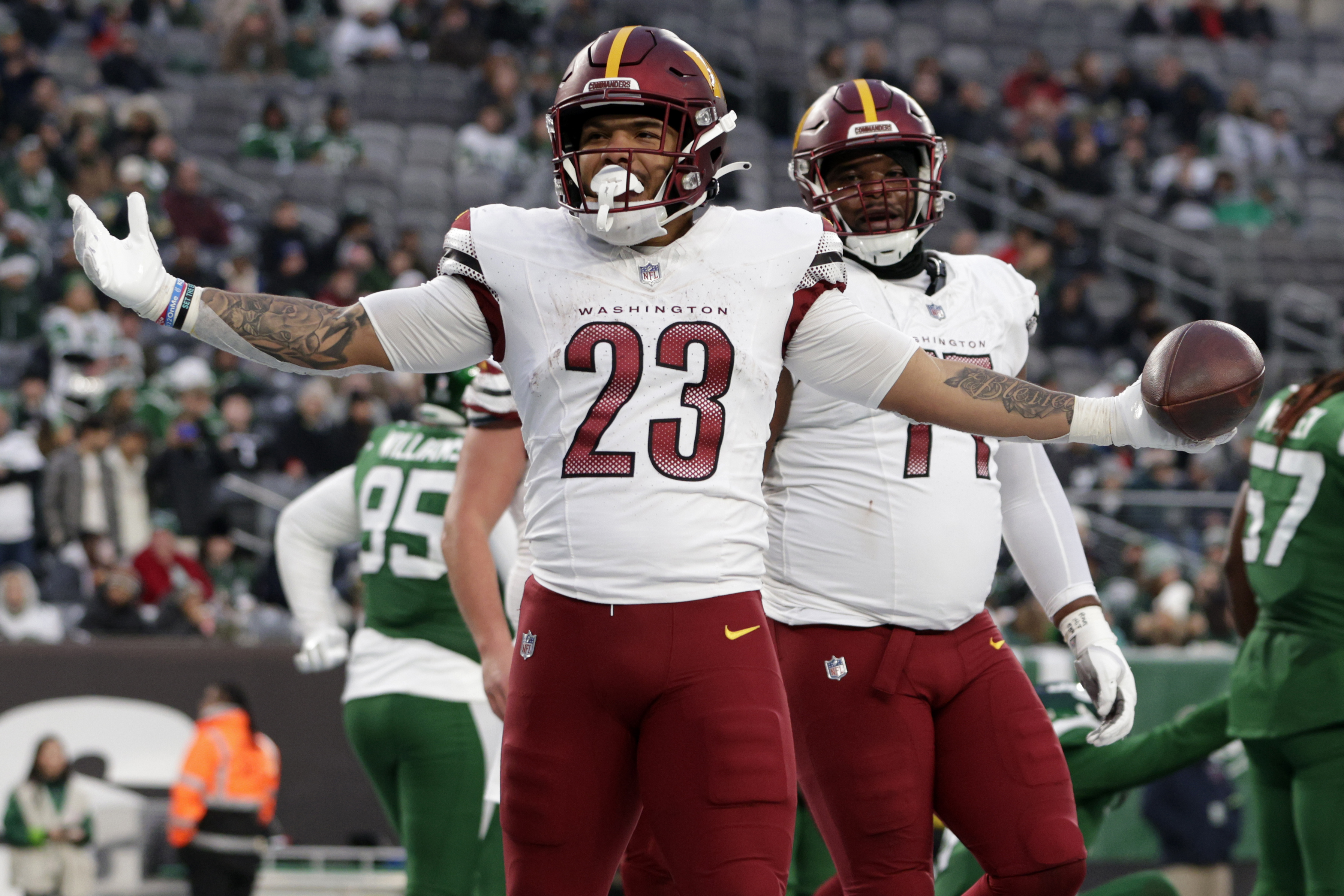 Washington Commanders vs Green Bay Packers Inactives