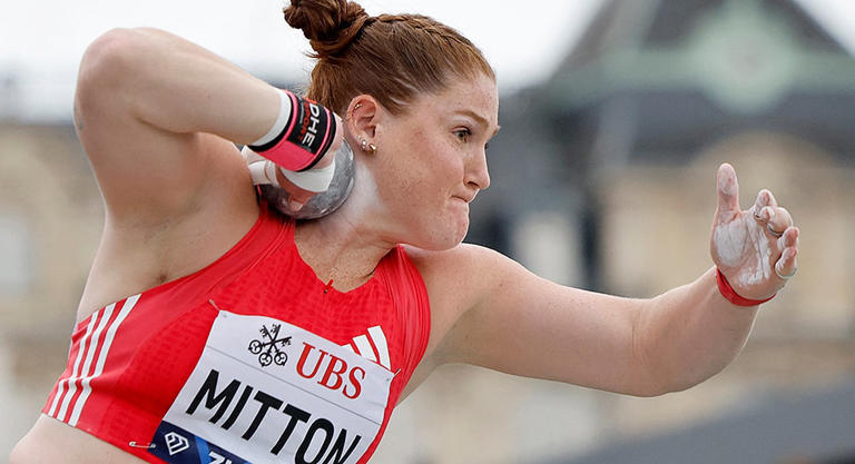 Mitton tops shot put field in Beijing after being stripped of Diamond ...