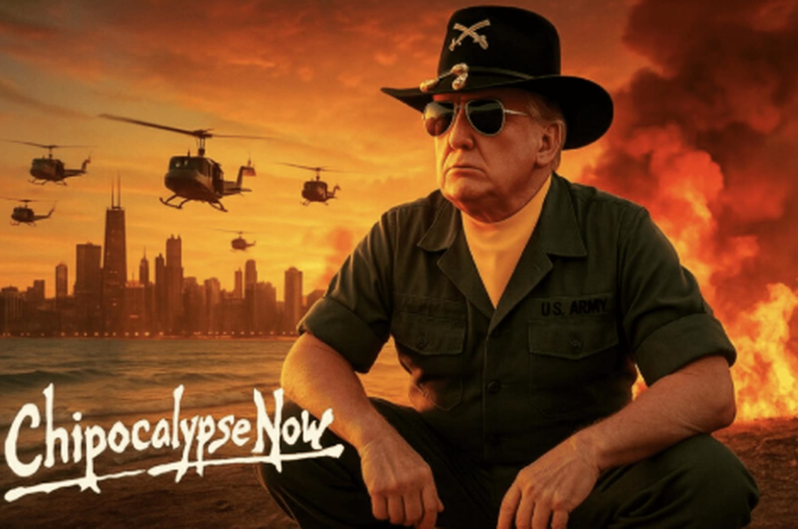 Trump's 'Chicago Meme' Goes Viral—Is POTUS Threatening War on the City?