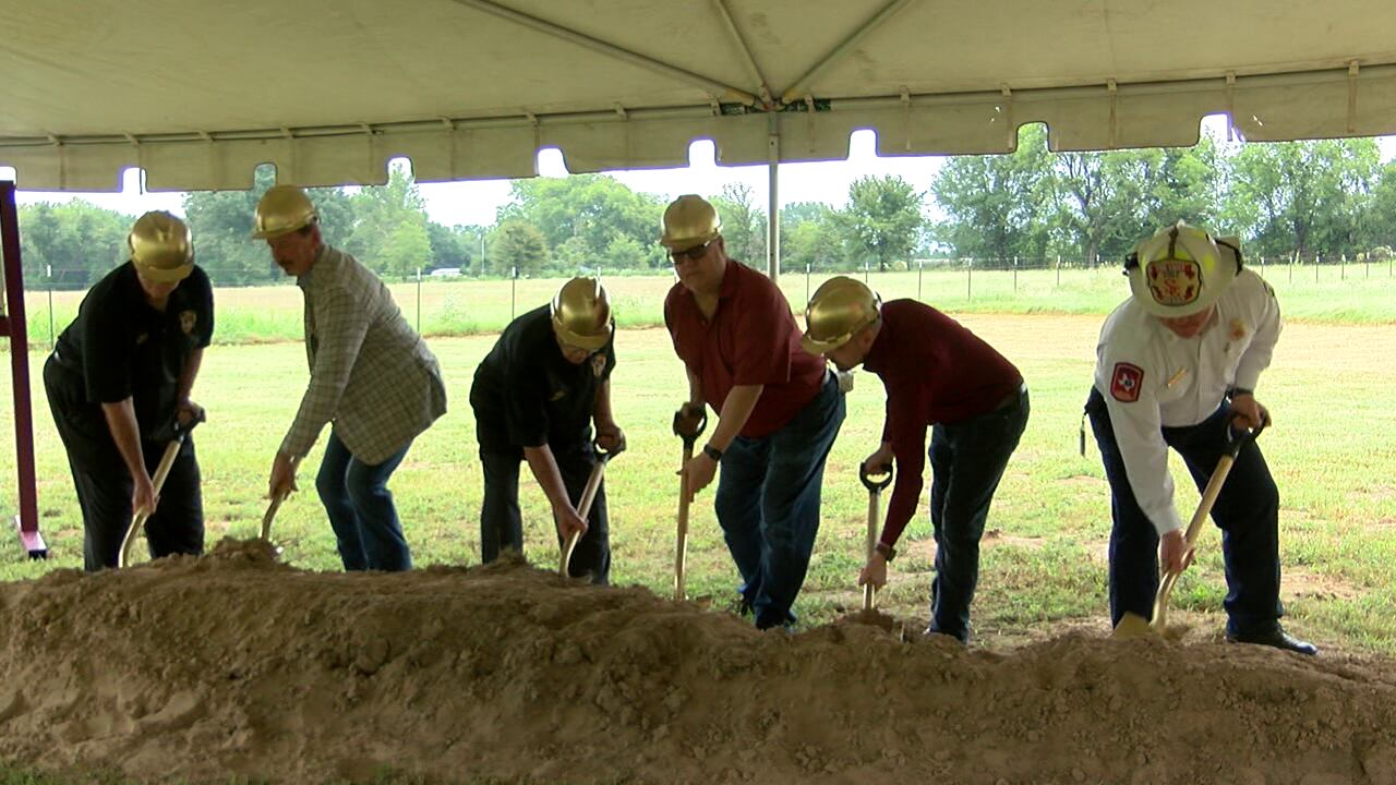 Smith County ESD 2 holds groundbreaking for Jamestown Fire Station