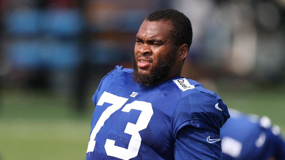 OL Evan Neal a Healthy Scratch; Jaxson Dart Officially No. 2 for NY Giants in Week 1