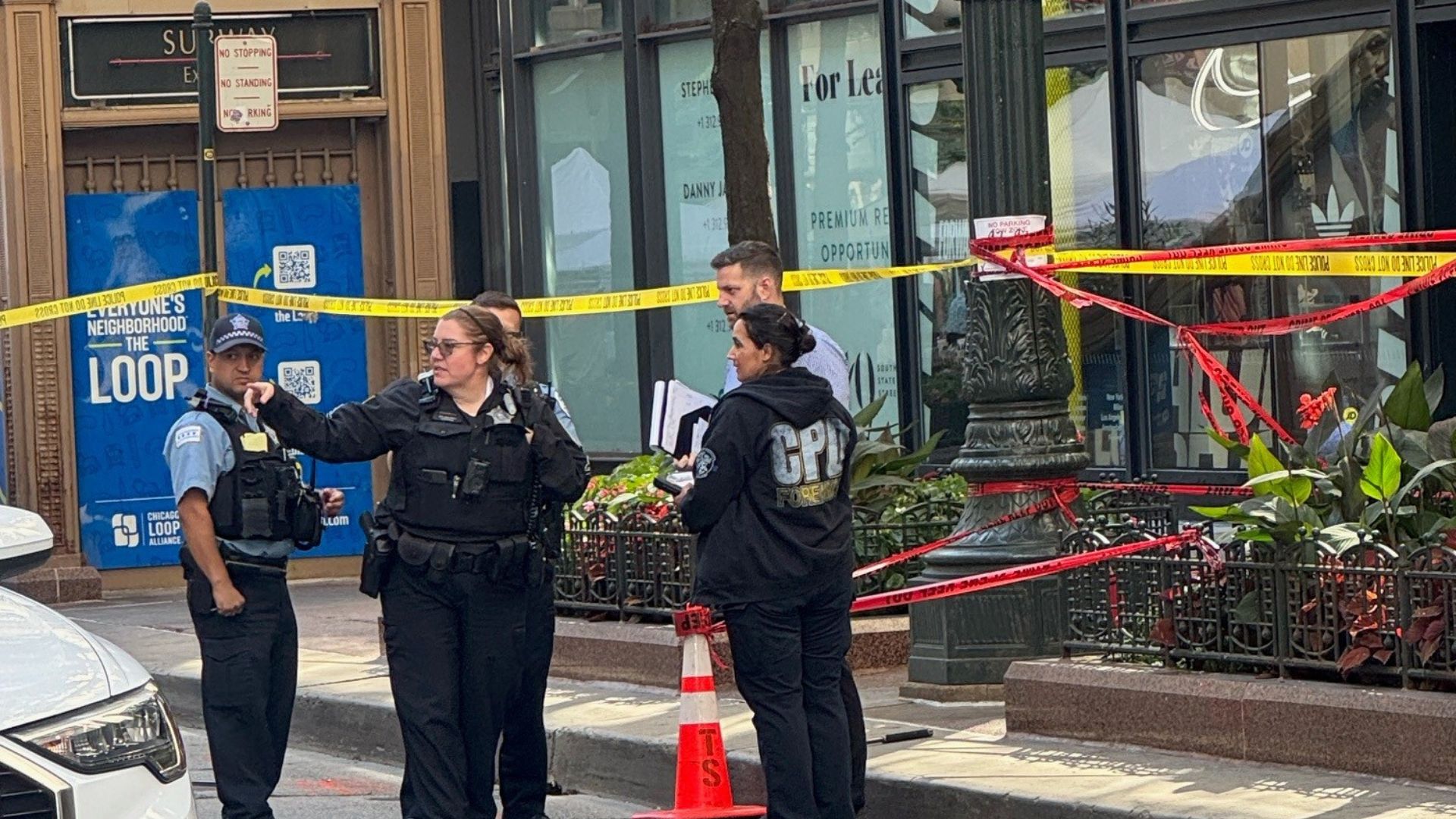 Man stabbed in the Loop, Chicago police say suspect in custody