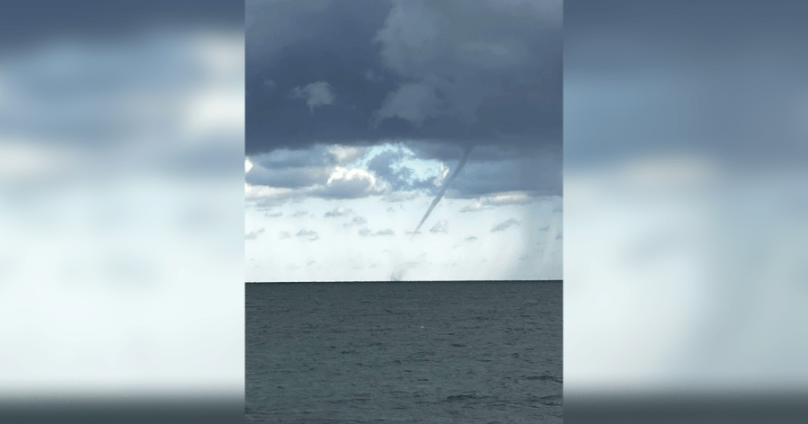 LOOK! FOX 8 viewers capture waterspouts in Northeast Ohio