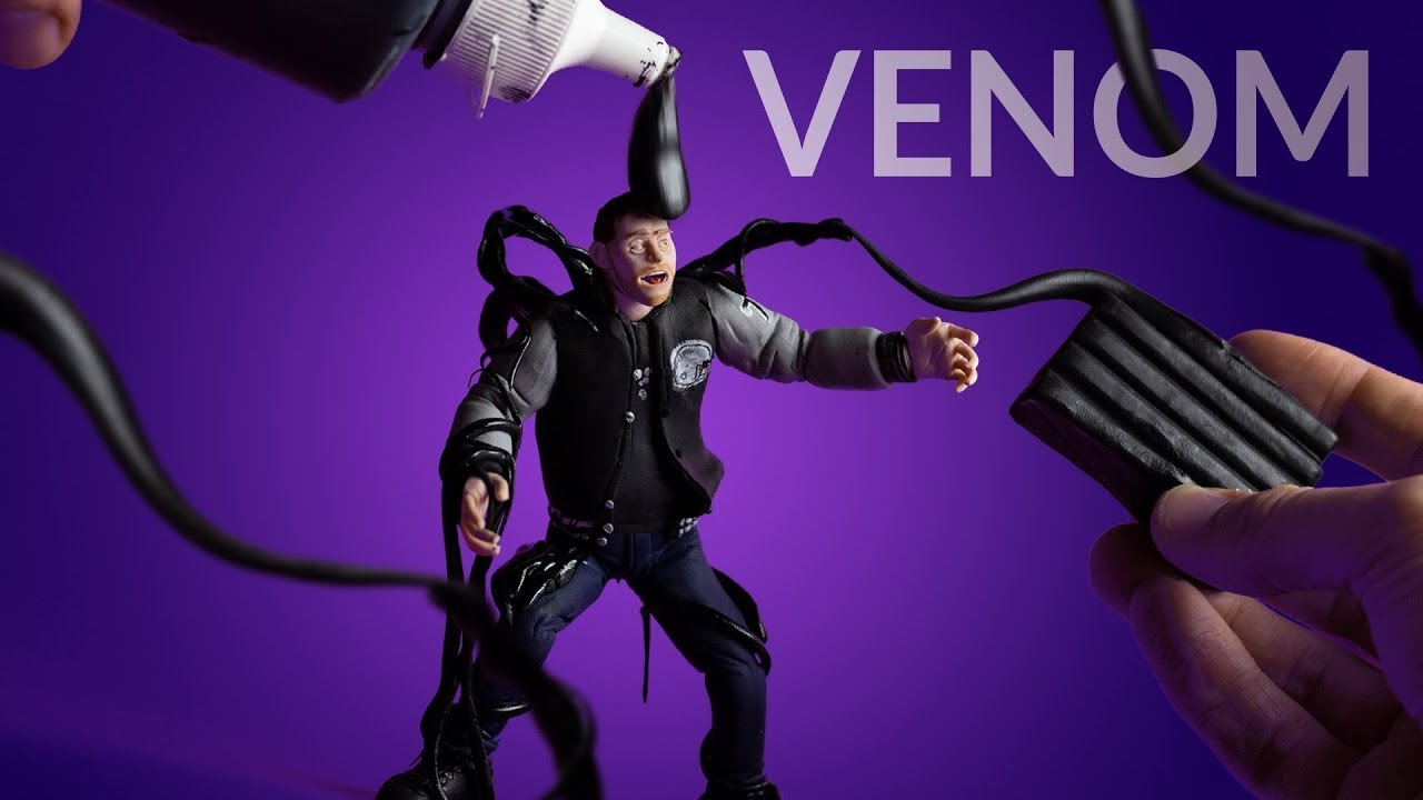 When you put black paint onto Eddie Brock this happens...