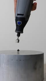 Real-life magnetic tractor beam!