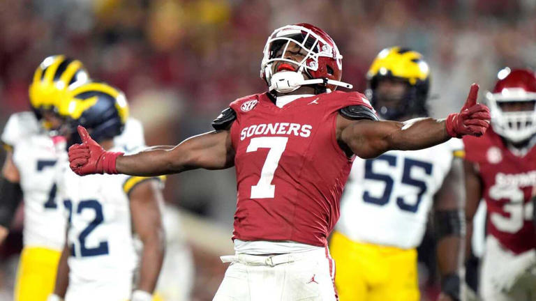 AP Top 25 poll: Oklahoma leaps over Michigan, Florida tumbles out of Week 3 college football ...