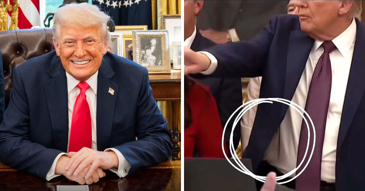 “He’s Wearing Some Kind of Monitor” – Trump’s Weird Jacked Bulge Has ...