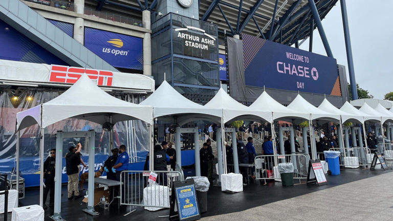 Trump security measures delay US Open final