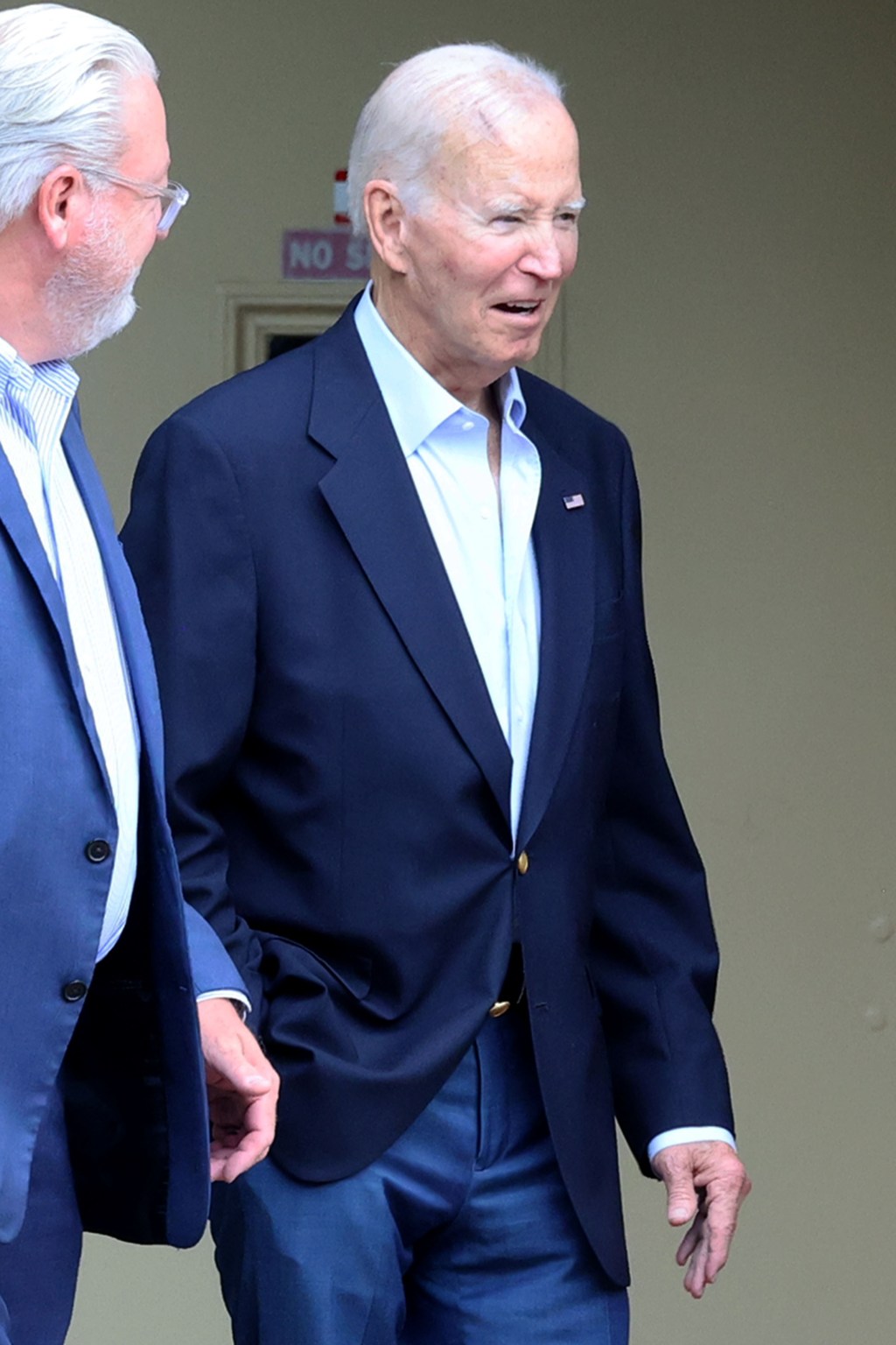 Biden, 82, spotted with massive scar on his head after getting skin ...