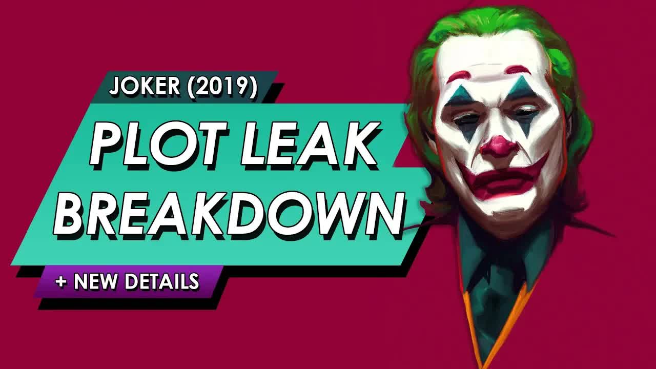 Joker (2019) NEW Plot Leak Breakdown Explained | Details Update On The ...