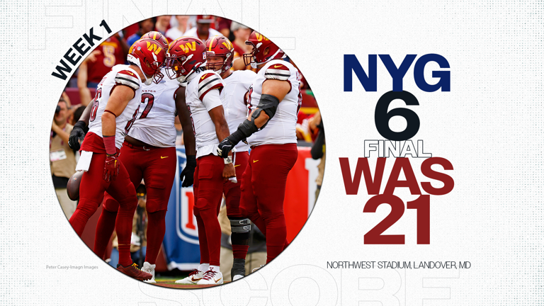 Good vibes vanish as same old New York Giants fall to Washington ...