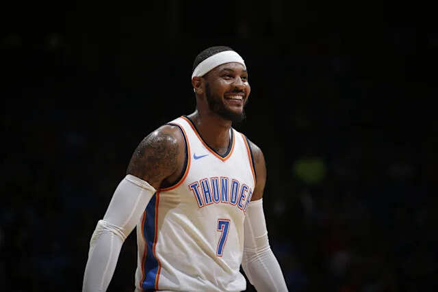 "You are the reason I'm standing here"- Carmelo Anthony leaves his mom ...