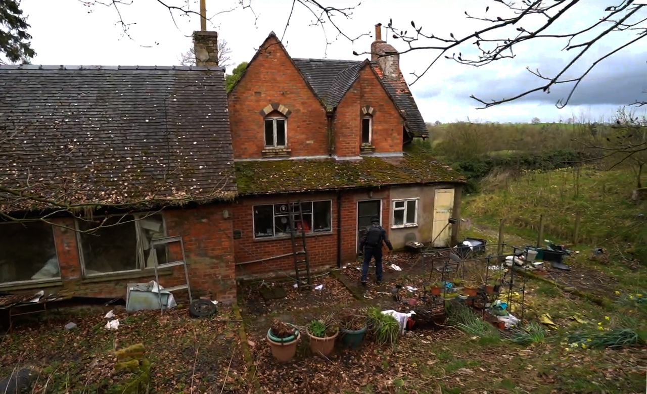 He tried to fix an abandoned house… then she passed