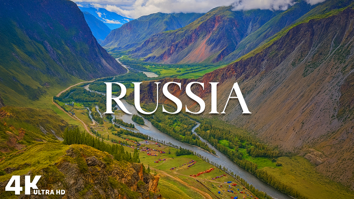 Exploring Russia – Scenic Drone Film in 4K