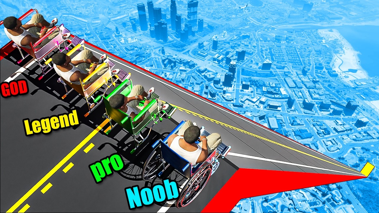 Testing Wheelchairs vs Cops in GTA 5