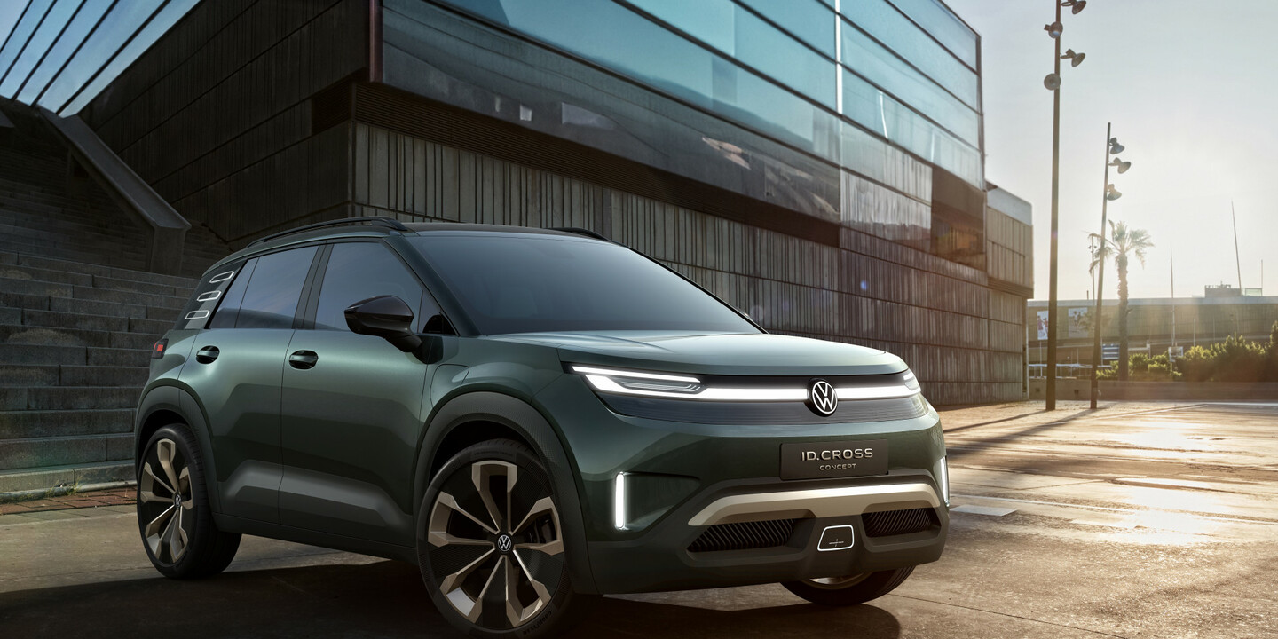 VW ID. Cross is elektrische SUV op ID. Polo-basis