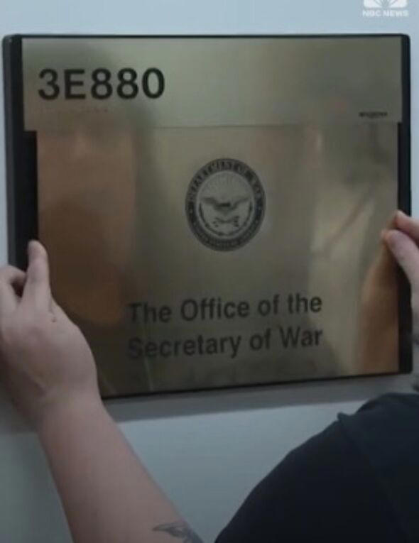 Trump shares new video and reveals logo after Department of War rebranding