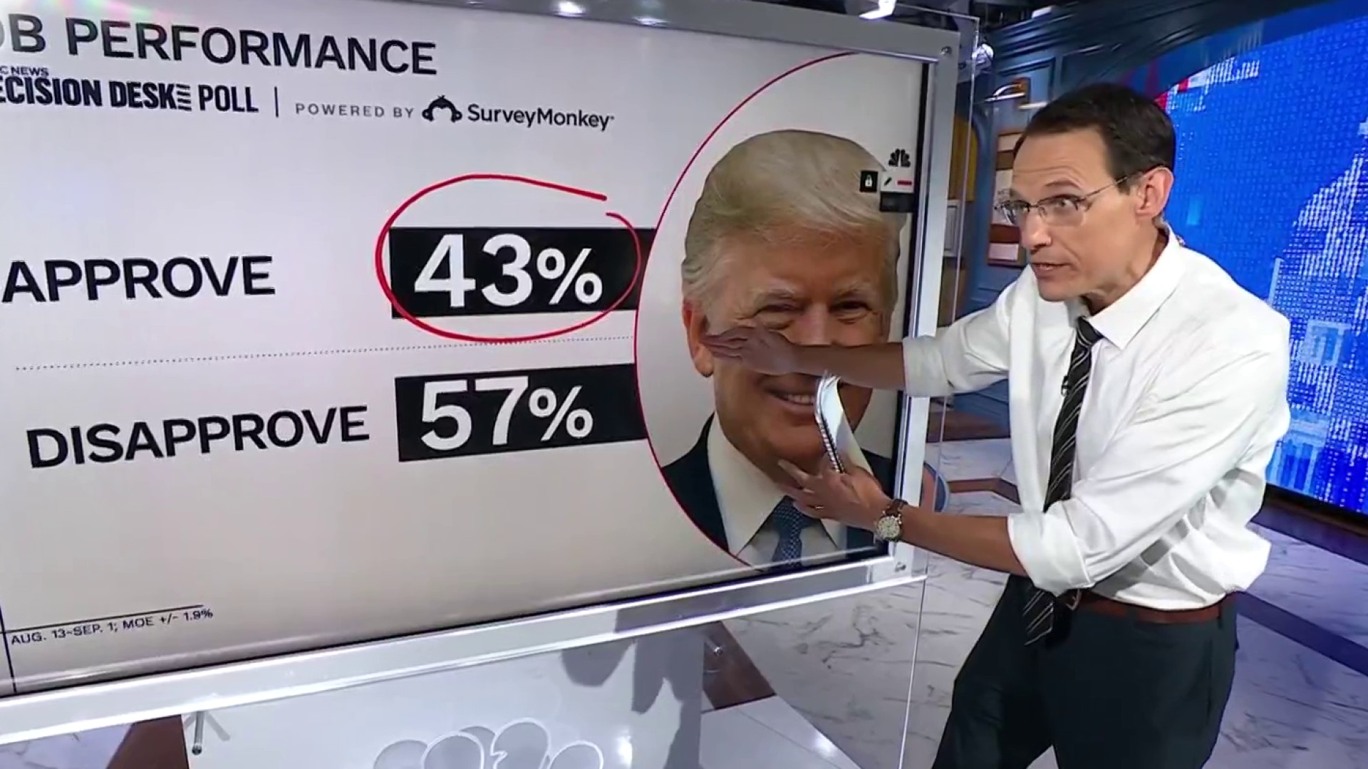 Steve Kornacki: Trump gets low marks on handling inflation in new poll