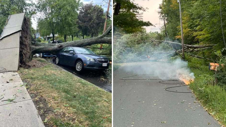 5th tornado touchdown confirmed in central Mass. on Saturday, NWS says