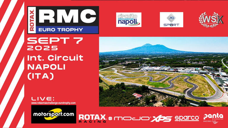 Sarno set to host the 2025 Rotax Max Challenge Euro Trophy Finale