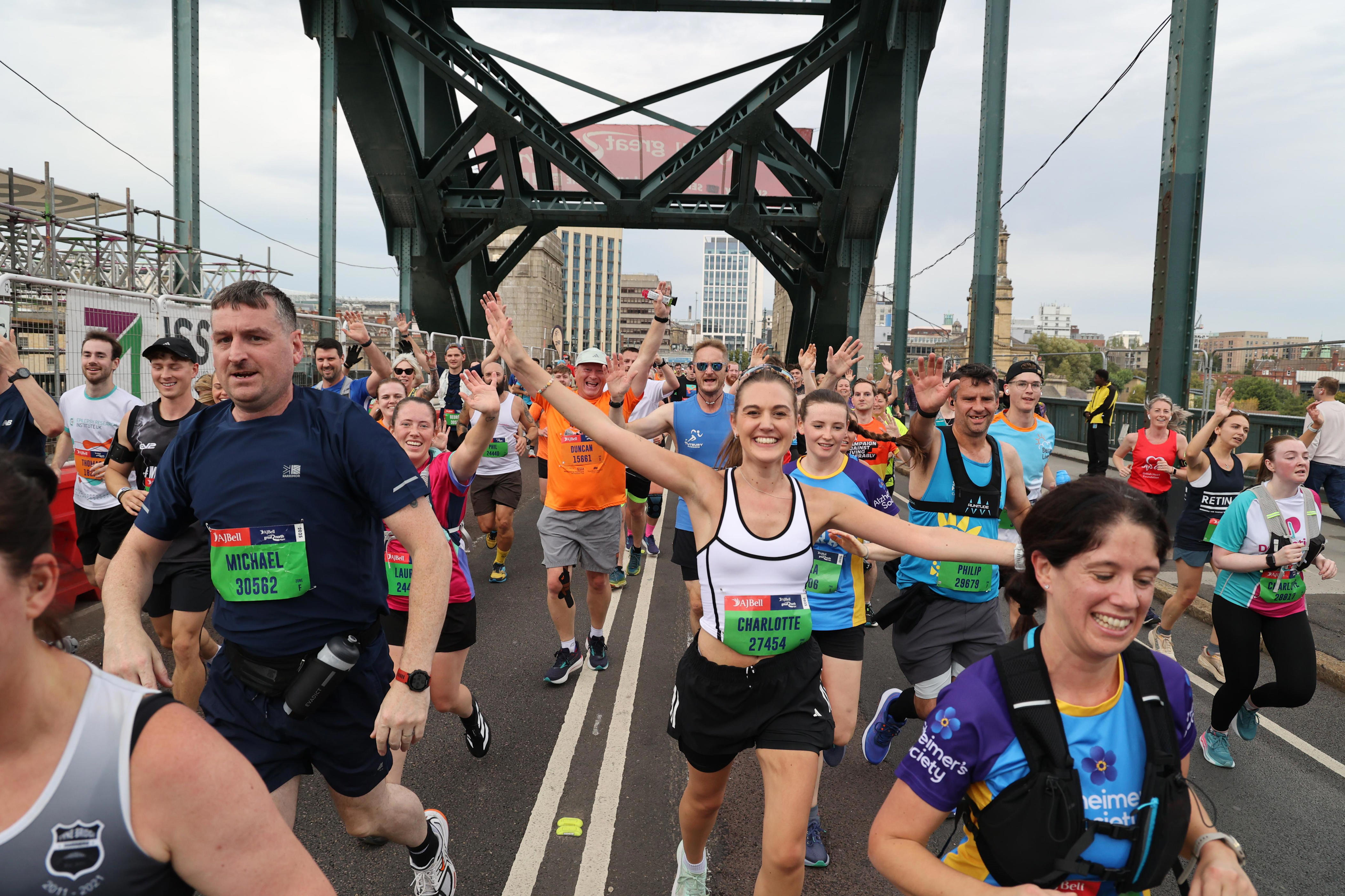 Great North Run ballot results: How to still run the half marathon if ...