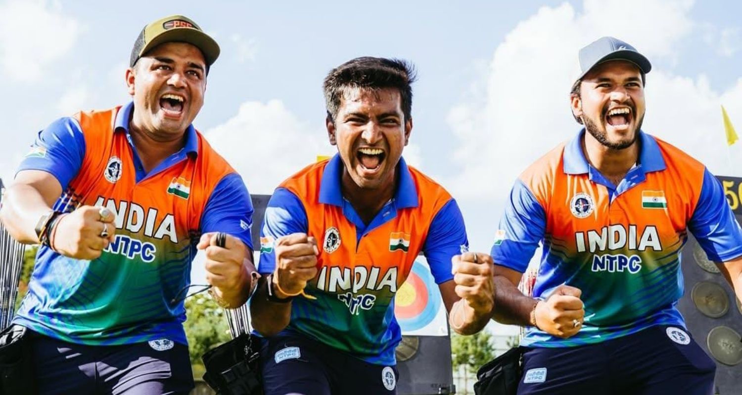 Bull's eye: India clinch men's compound team gold