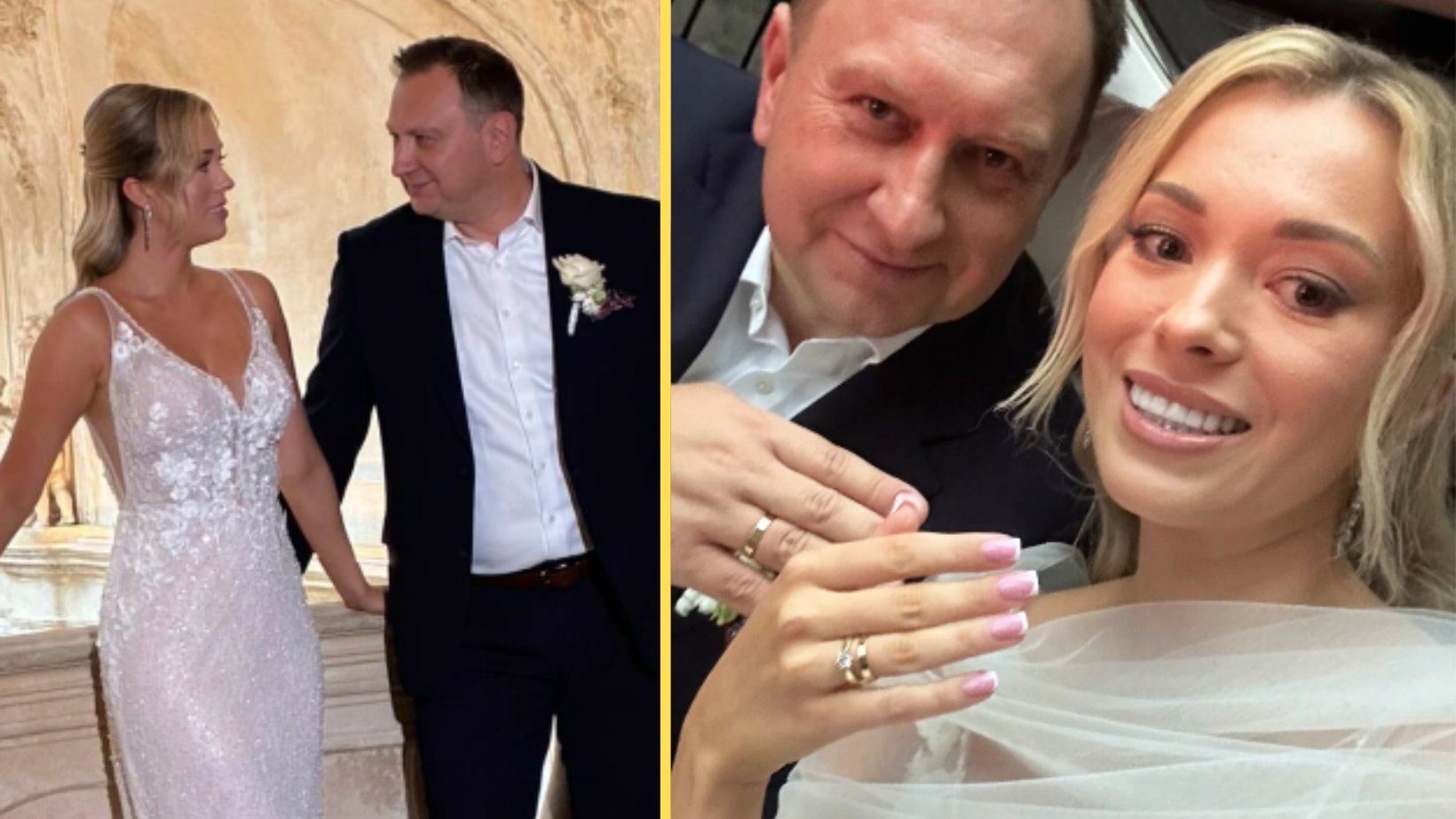 Poseł Nowej Lewicy Tomasz Trela wziął ślub. Jego ukochana olśniła w ...