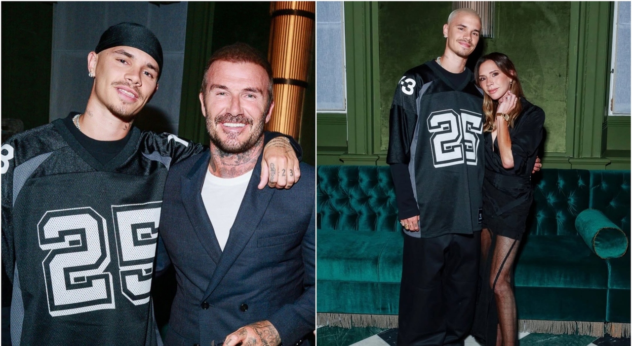Romeo Beckham festeggia 23 anni con papà David, mamma Victoria e i ...