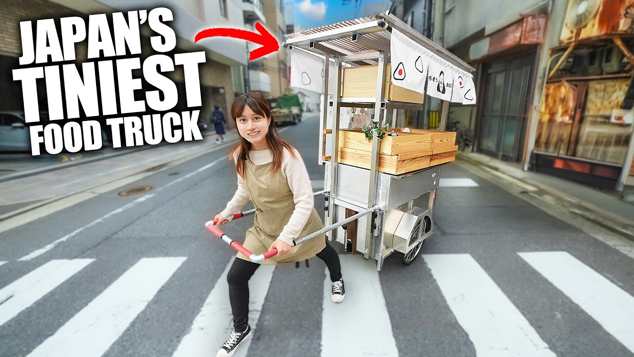 Japan's TINIEST Food Truck Shouldn't Exist...