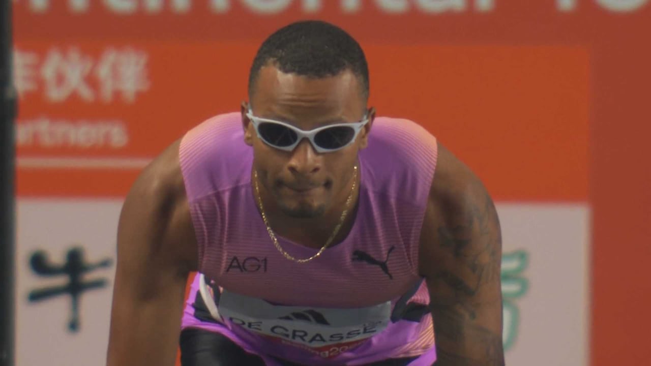 De Grasse 3rd at 100-metre World Athletics Continental Tour stop in Beijing